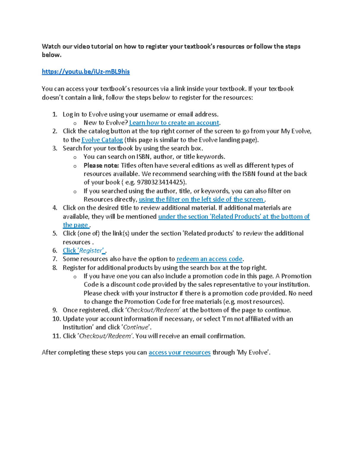how-to-register-for-evolve-resources-for-your-textbook-watch-our