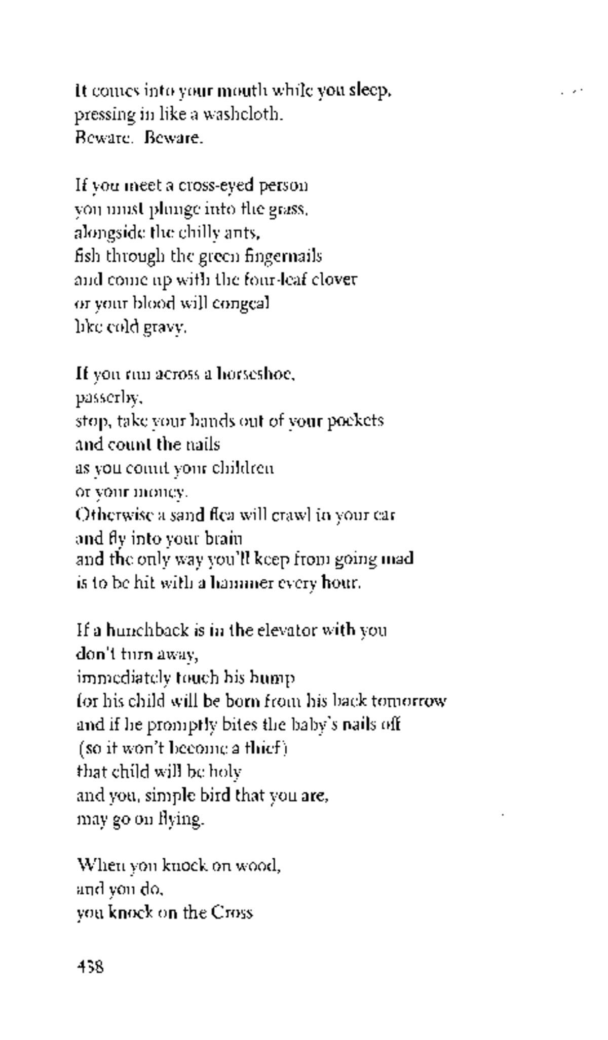 Anne Sexton - The Complete Poems 466 - It comes into your mouth while ...