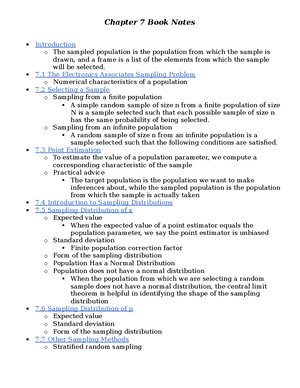 Chapter 4 Book Notes - February 19, 2023 Chapter 4 Book Notes ...