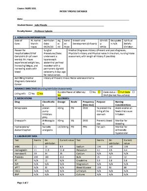 Thorax, heart, abdomen nursing skill - ACTIVE LEARNING TEMPLATES ...