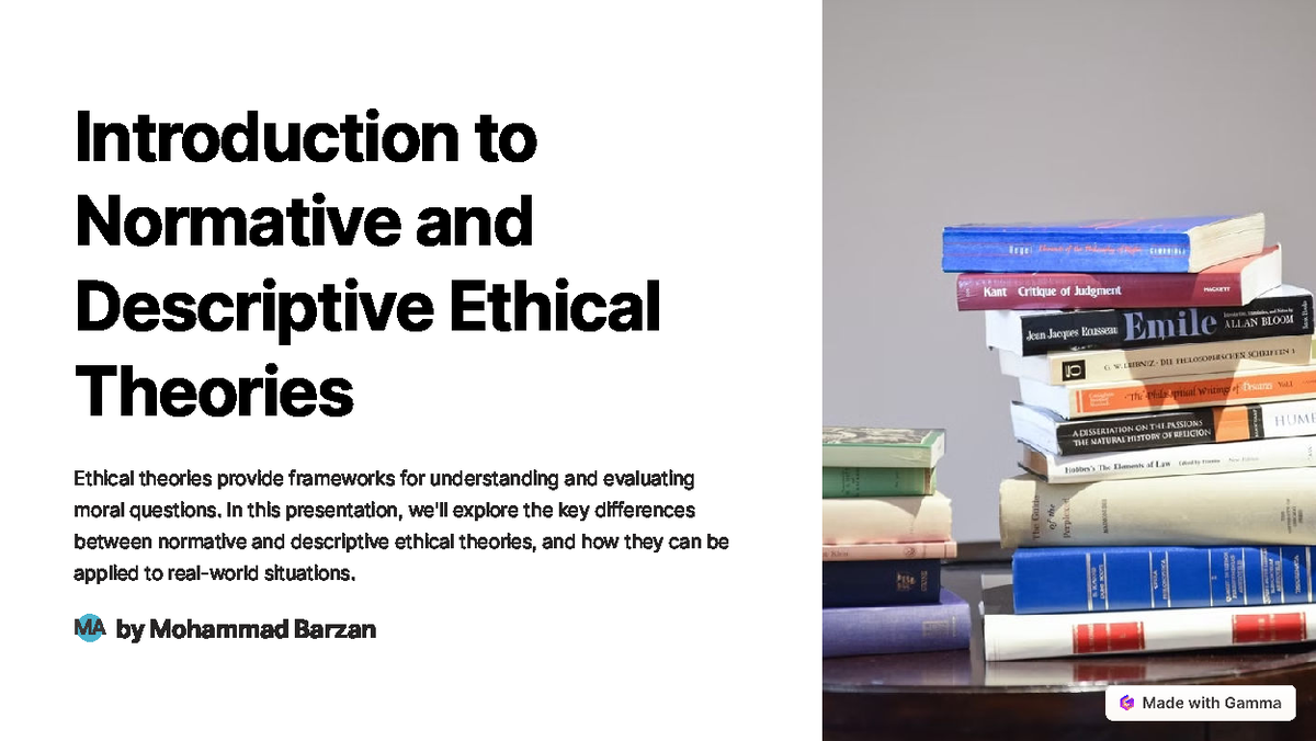 Introduction-to-Normative-and-Descriptive-Ethical-Theories ...