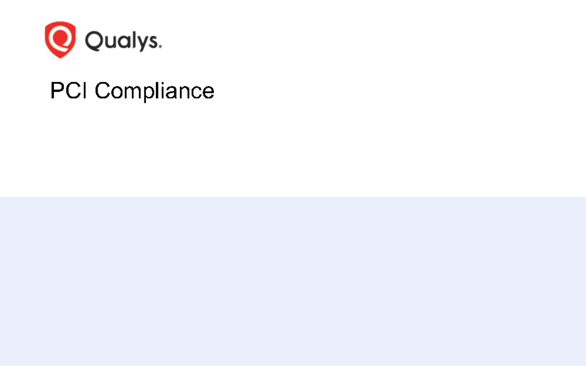 PCI Slides - PCI Compliance Agenda q PCI Compliance Overview and Setup (LAB 1) q PCI Compliance ...