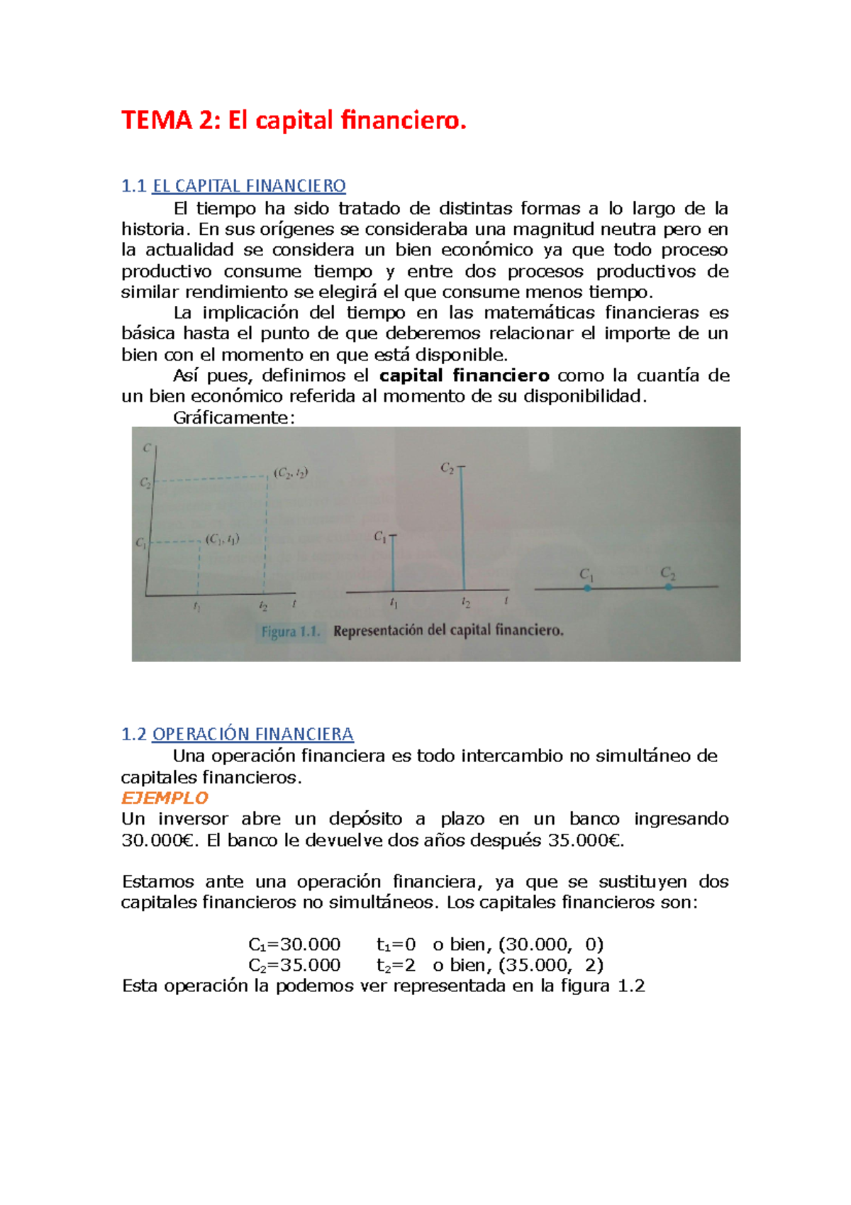 TEMA 2. EL Capital Financiero - TEMA 2: El capital financiero. 1 EL ...