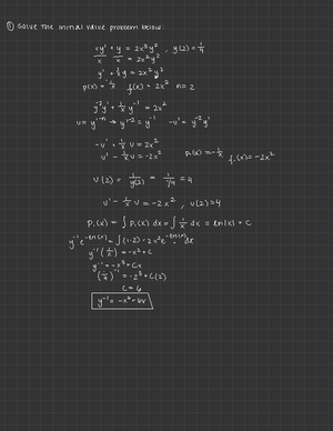 Diff EQ Discussion Worksheet 2 - Student name: Worksheet 2 Math 046 ...