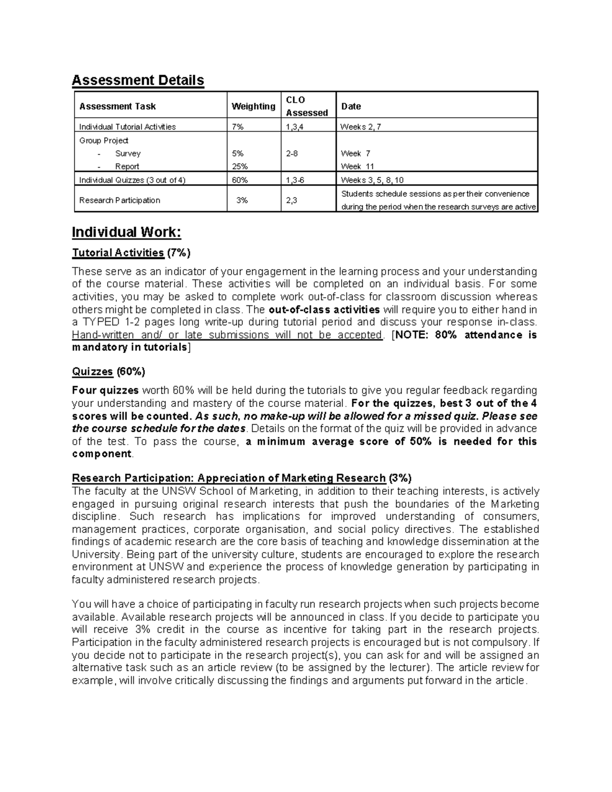Assessment Details T1 2020 - Assessment Details Assessment Task ...