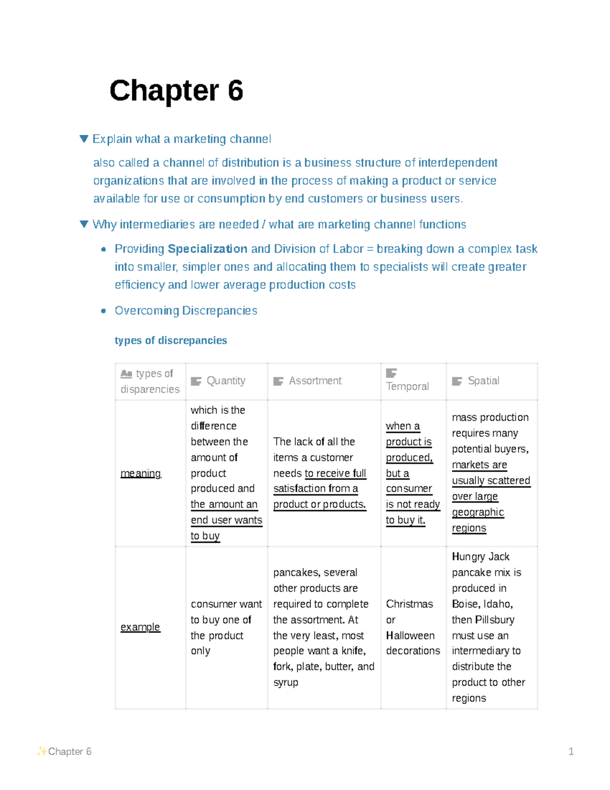 Marketing Chapter 6 - Chapter 6 1 Chapter 6 Explain what a marketing ...