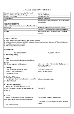 Q1 LE GMRC 4 Lesson 3 Week 4 - IMPLEMENTATION OF THE MATATAG K TO 10 ...