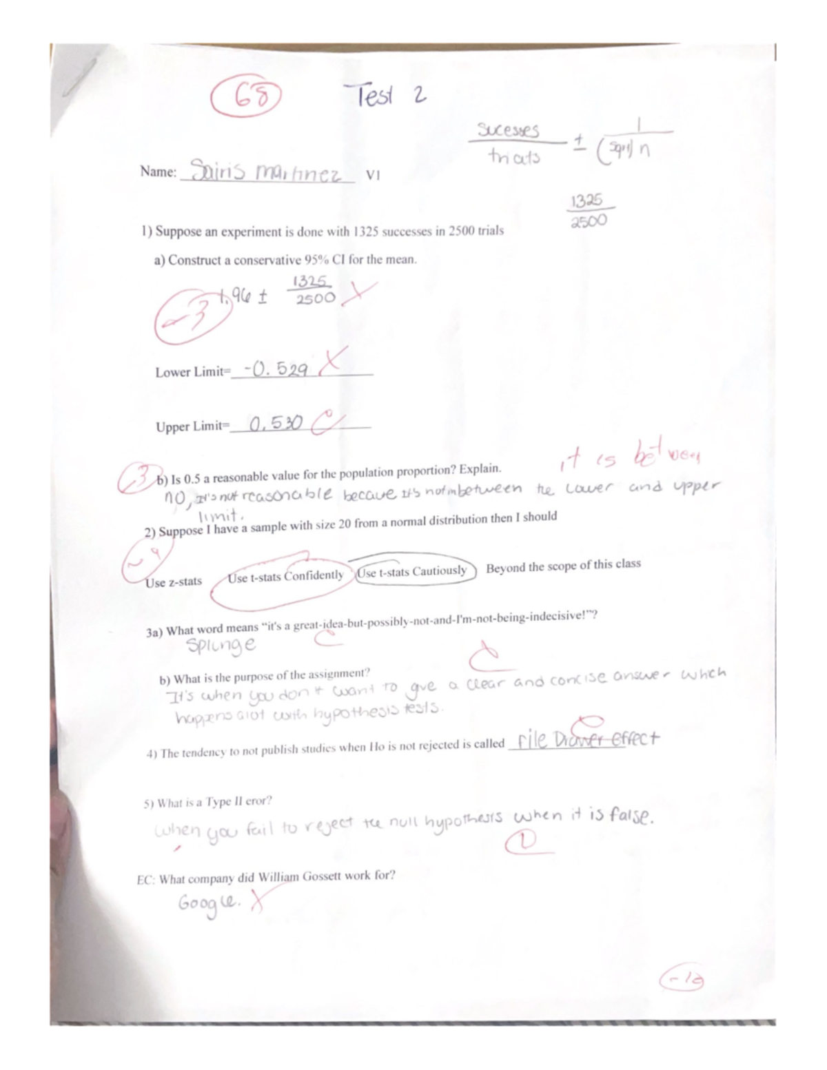 Exam Practice for math 1203 - MATH 1203 - Studocu