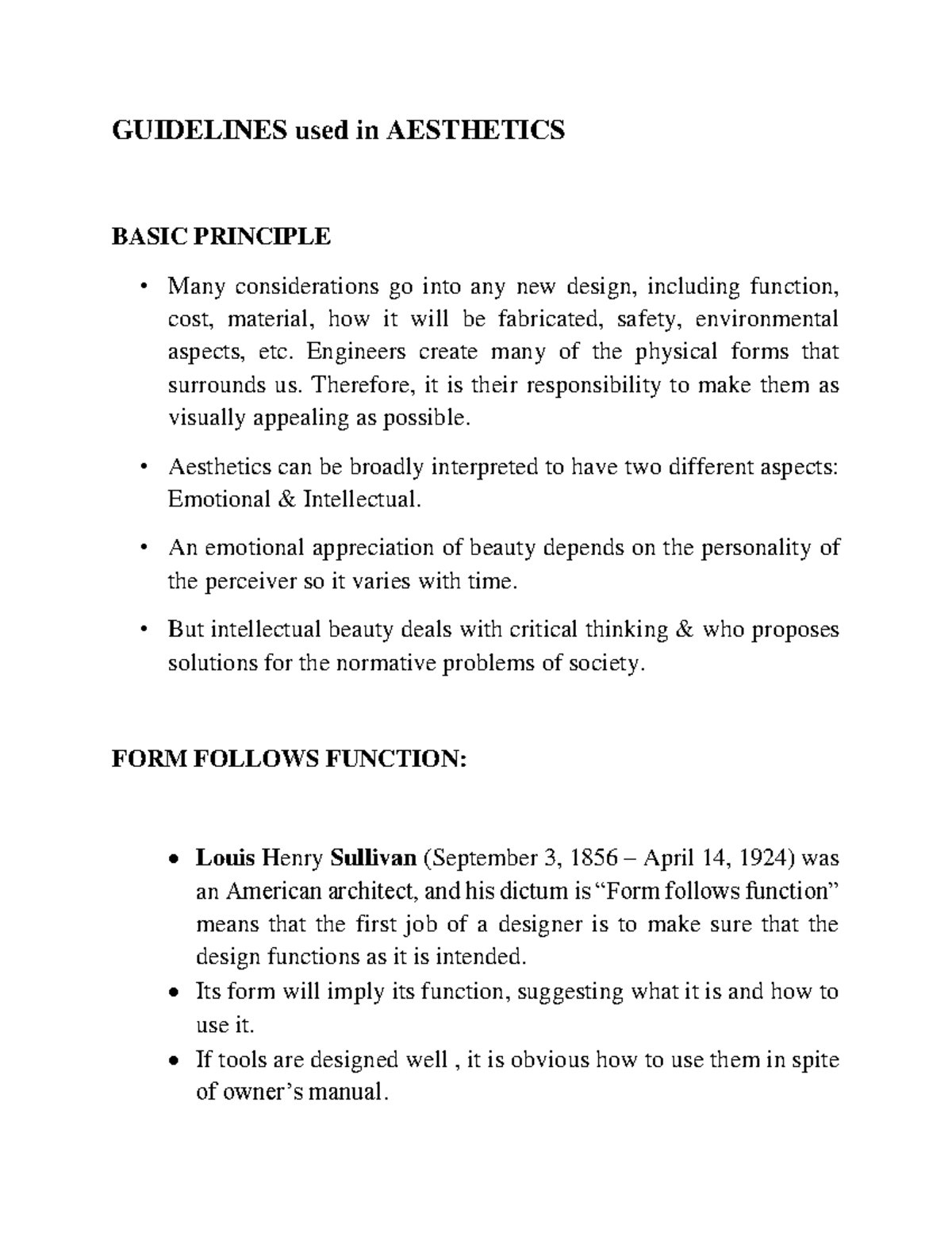 Premnath - guidelines in aesthetics - GUIDELINES used in AESTHETICS ...