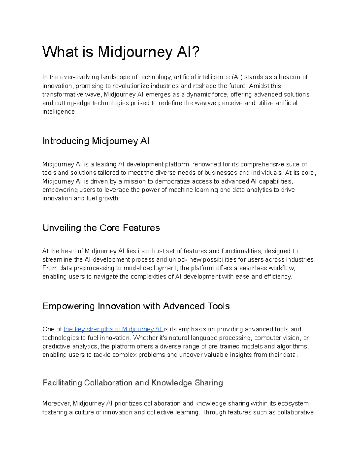 What is Midjourney AI - In the ever-evolving landscape of technology ...