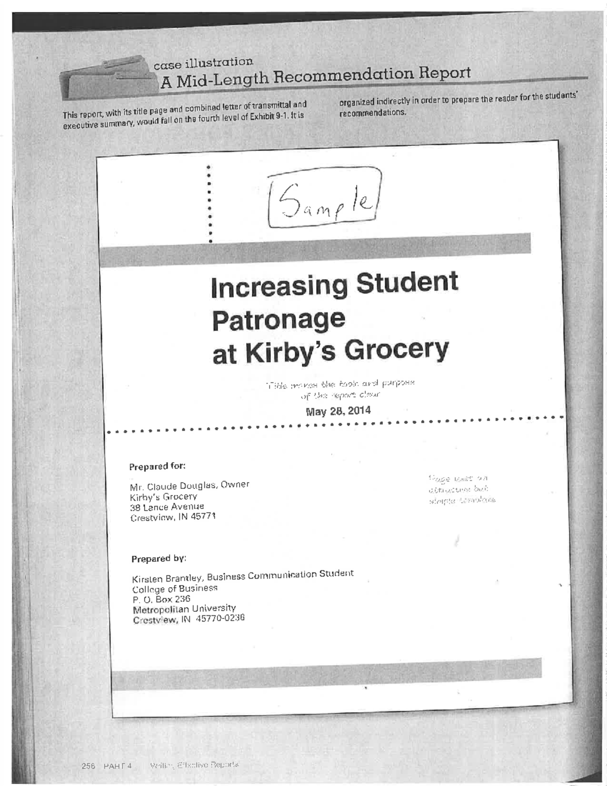 Research Report Format Sample - ENGL 3512 - Studocu