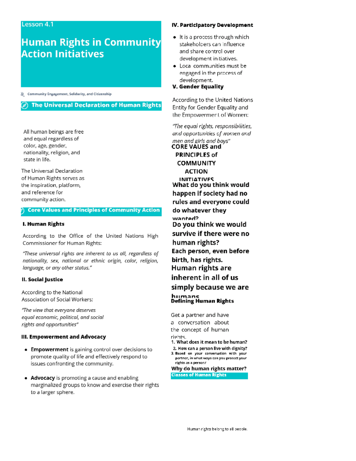 Com eng - week 1 - 3 lessons - Humanities and social sciences - Studocu