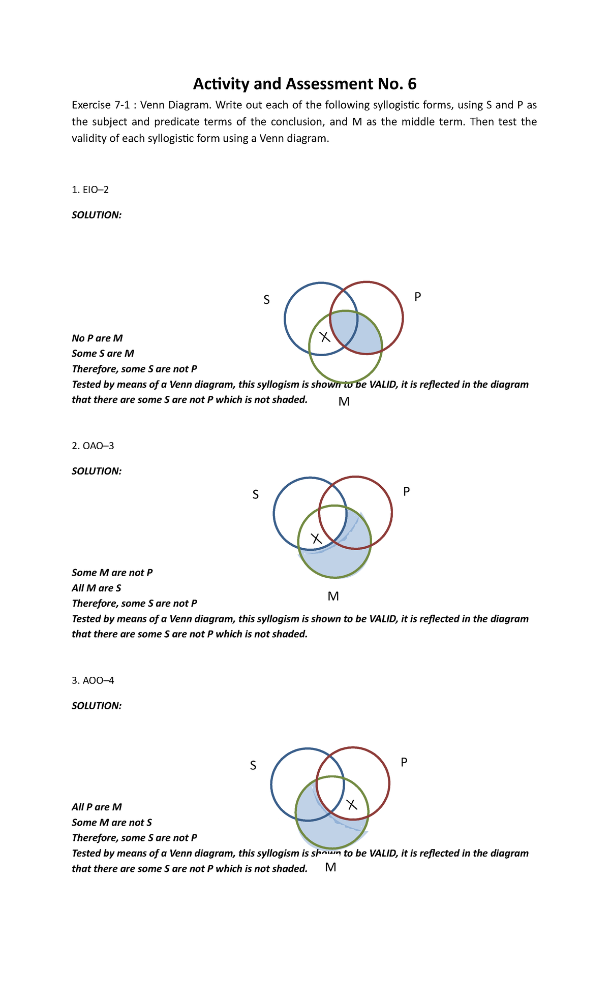 Act 6 - It will enhance your knowledge about business logic. - Activity ...