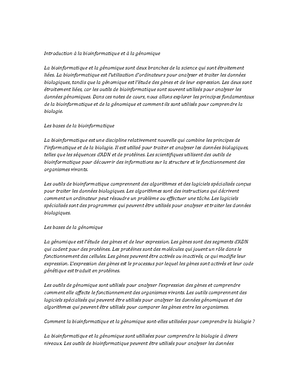 Systems Biology and Bioinformatics - TITRE 1: LA BIOLOGIE SYSTÉMIQUE La ...