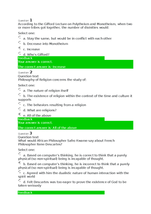 Self-Quiz Unit 8 Attempt review - 17/03/2023, 15:29 Self-Quiz Unit 8: Attempt review - Studocu