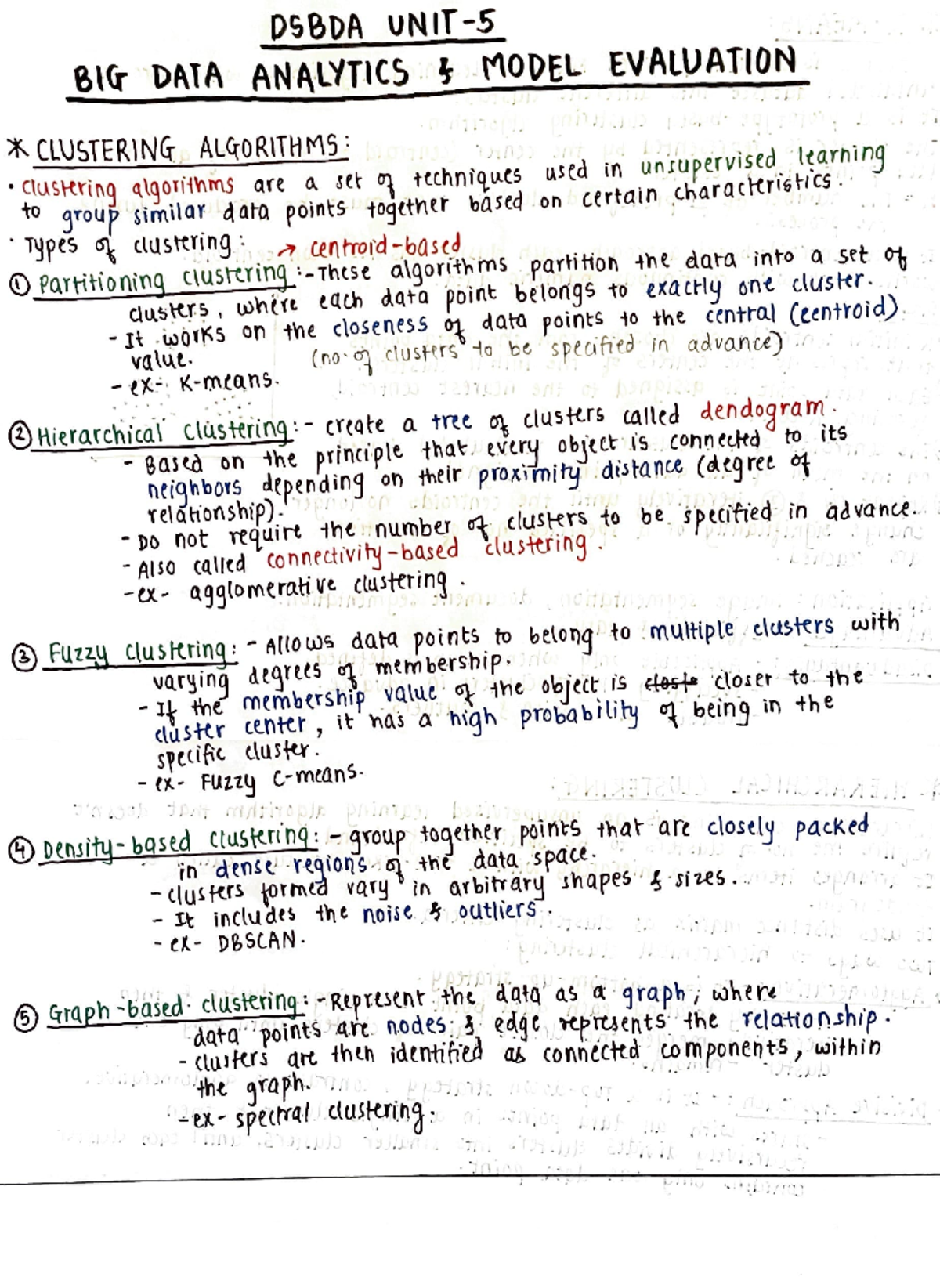 Dsbda Unit-5 - Computer Engineering - Studocu