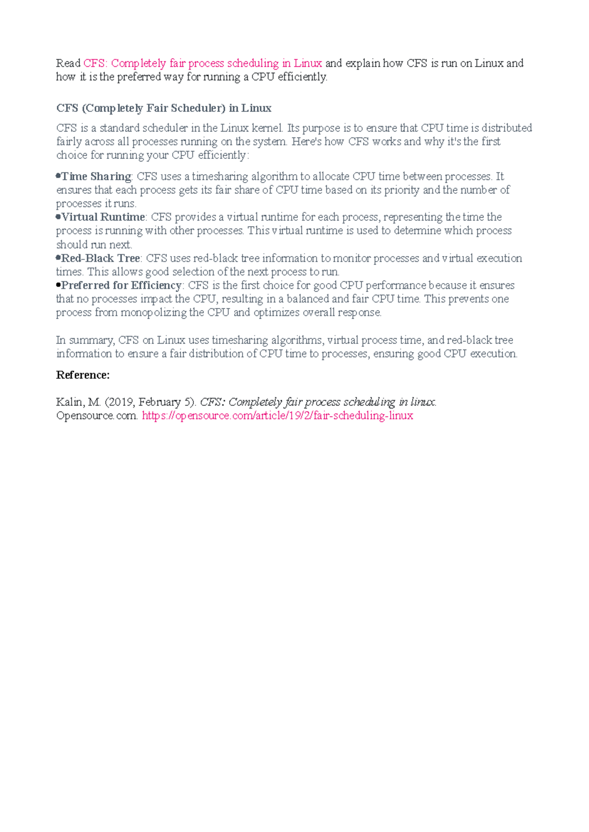 CS 2301 LJ Unit 3 - CS 2301 LJ Unit 3 - Read CFS: Completely fair ...