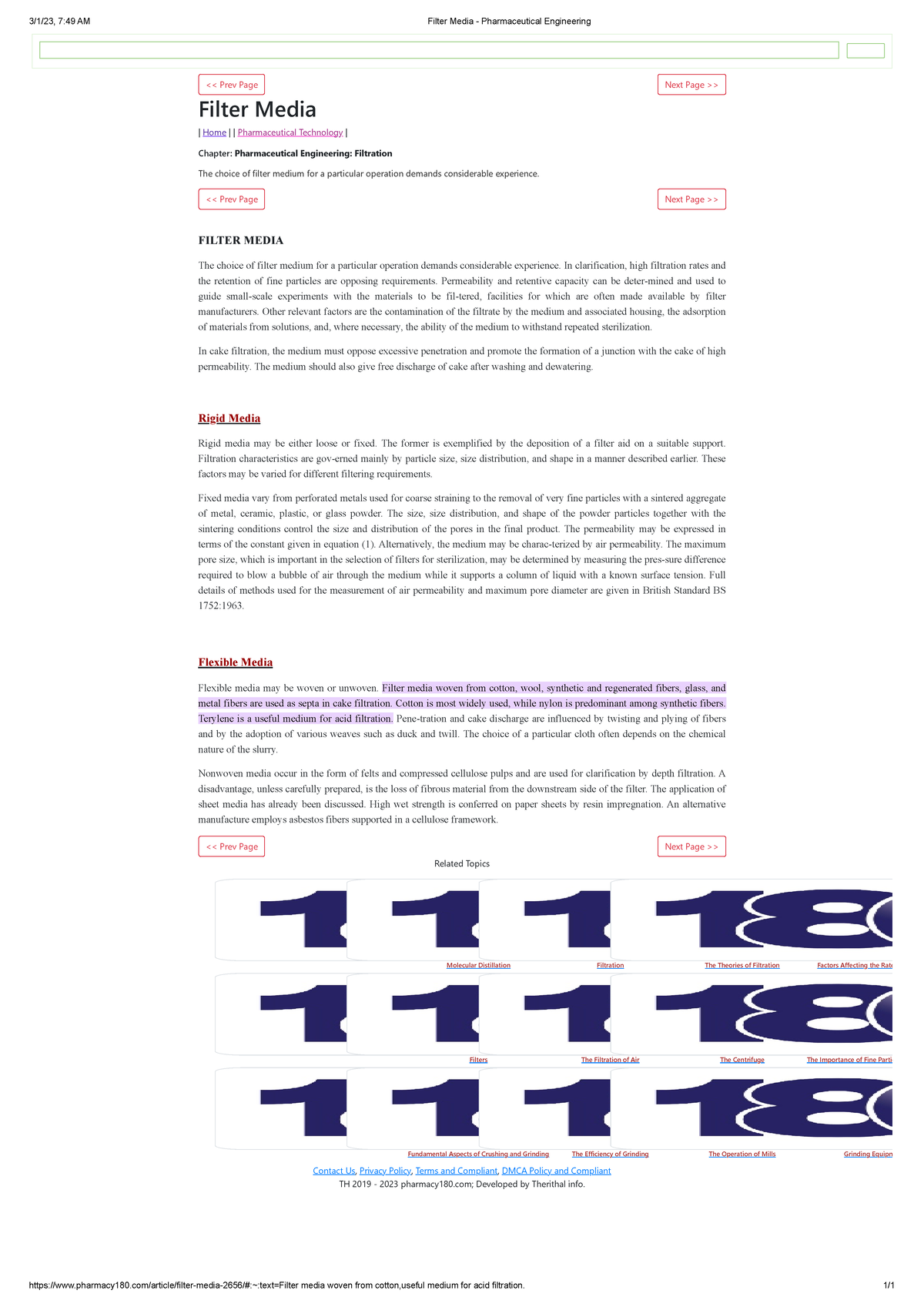 Filter Media - 1/ Contact Us, Privacy Policy, Terms and Compliant, DMCA ...