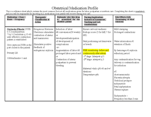 Normal pregnancy study guide - Normal Pregnancy study guide Chadwick’s ...