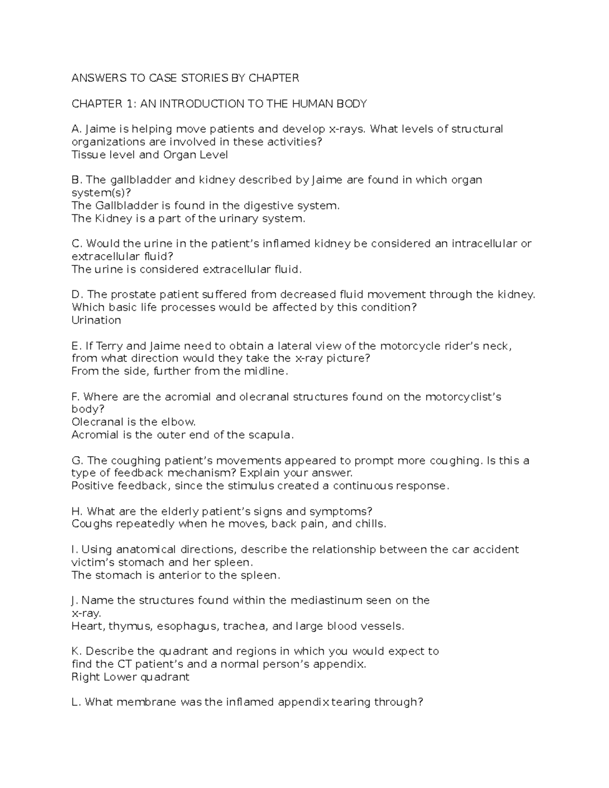 Chap 1 Case Story Exercise - Biol 235 - AU - Studocu