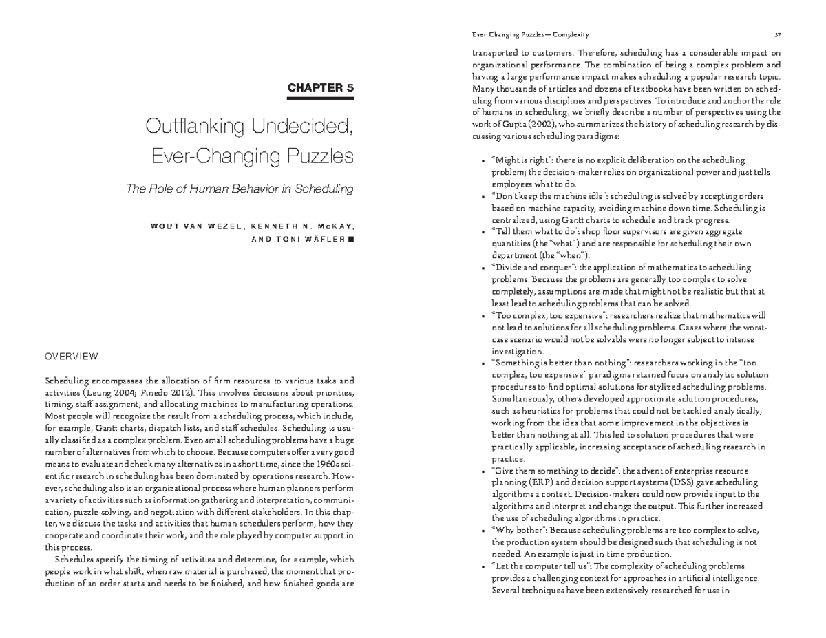 The Handbook of Behavioral Operations Management Social and ...