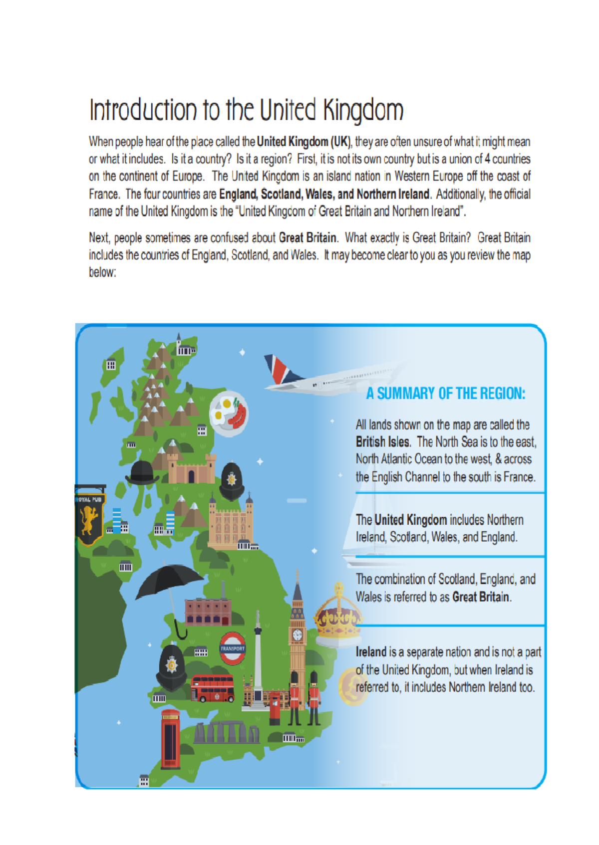 UK - ndjd - Introduction to the United Kingdom When people hear of the ...