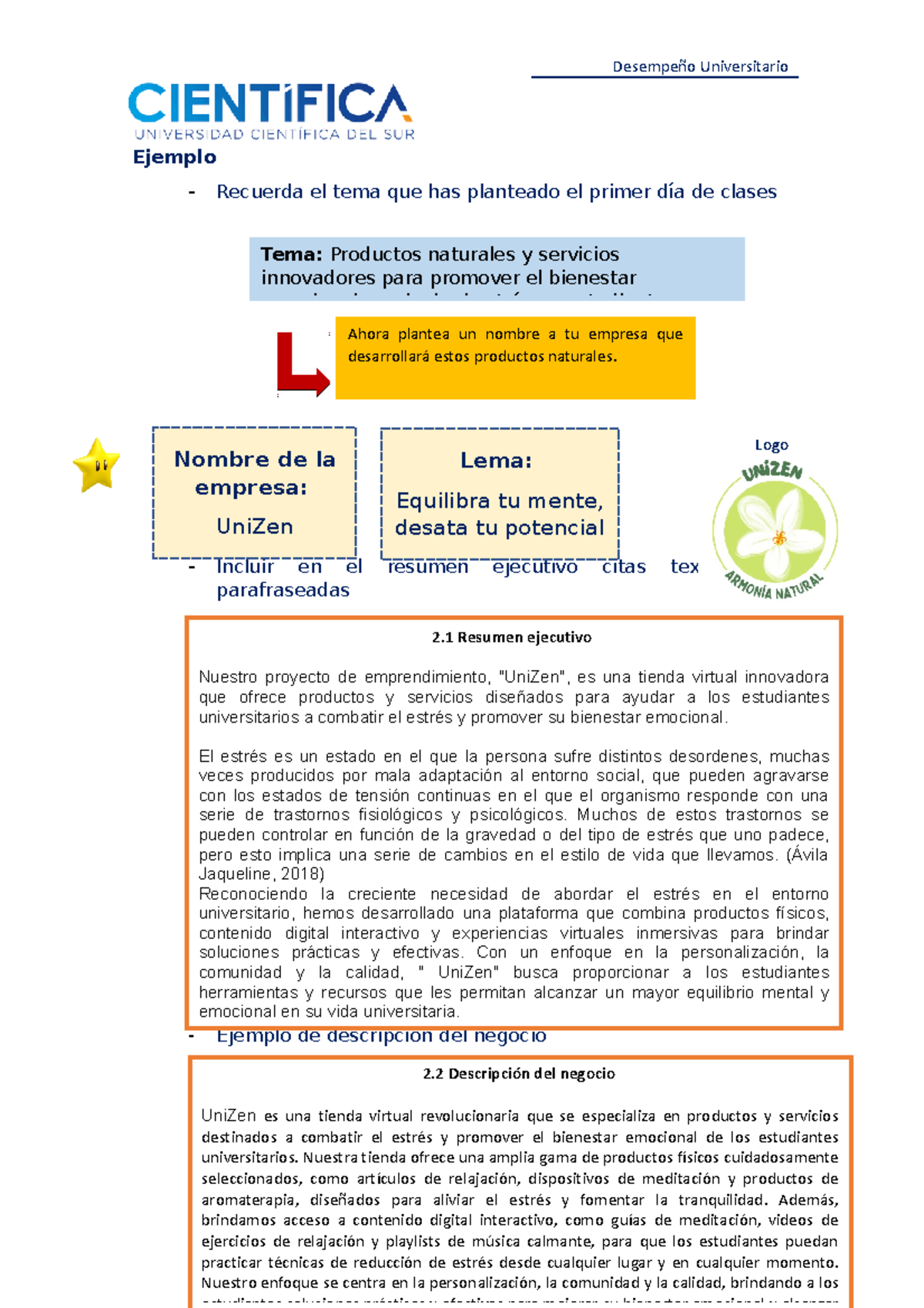 Ejemplos Proyecto - para final - Ejemplo - Recuerda el tema que has ...