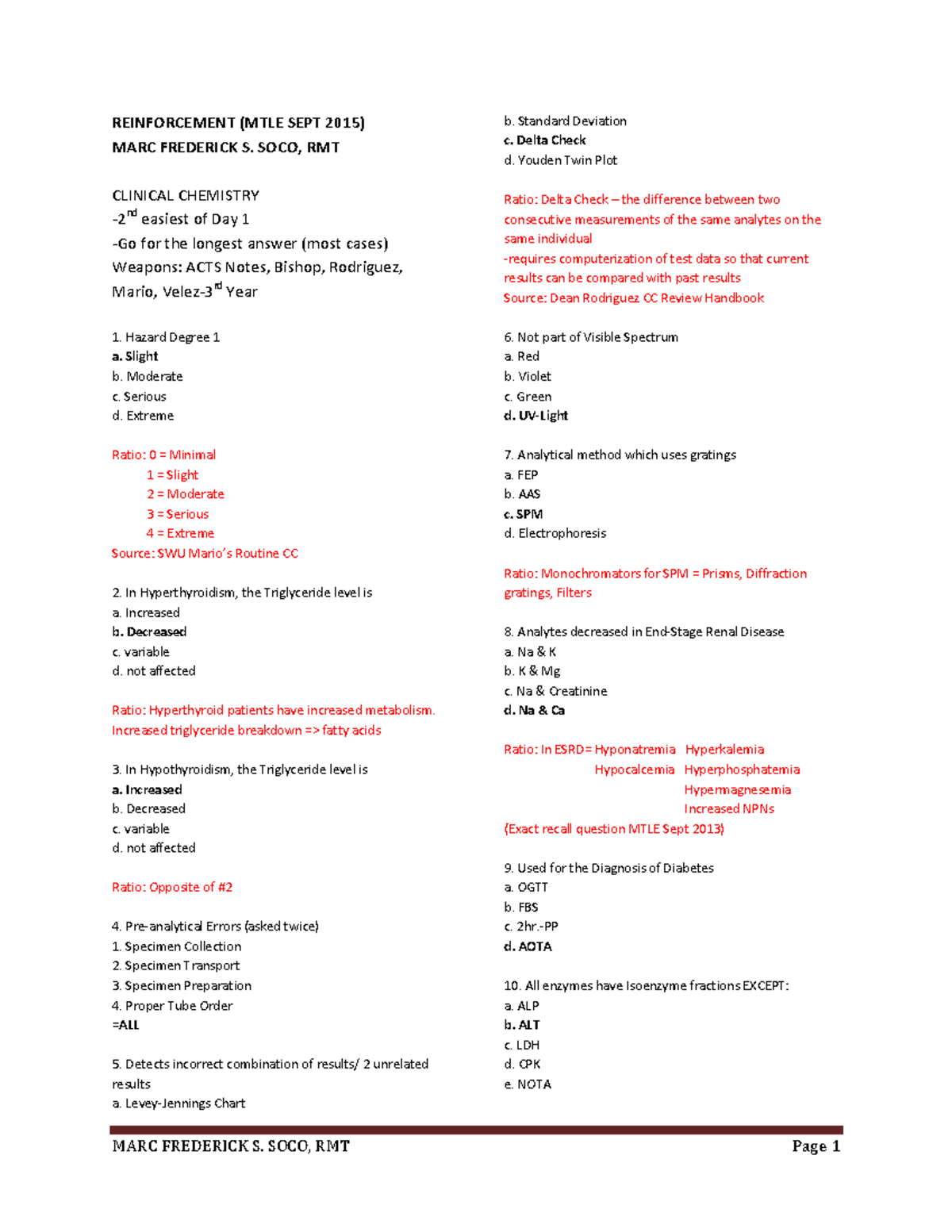 MTLE September 2015 MFS Reinforcement - REINFORCEMENT (MTLE SEPT 2015 ...