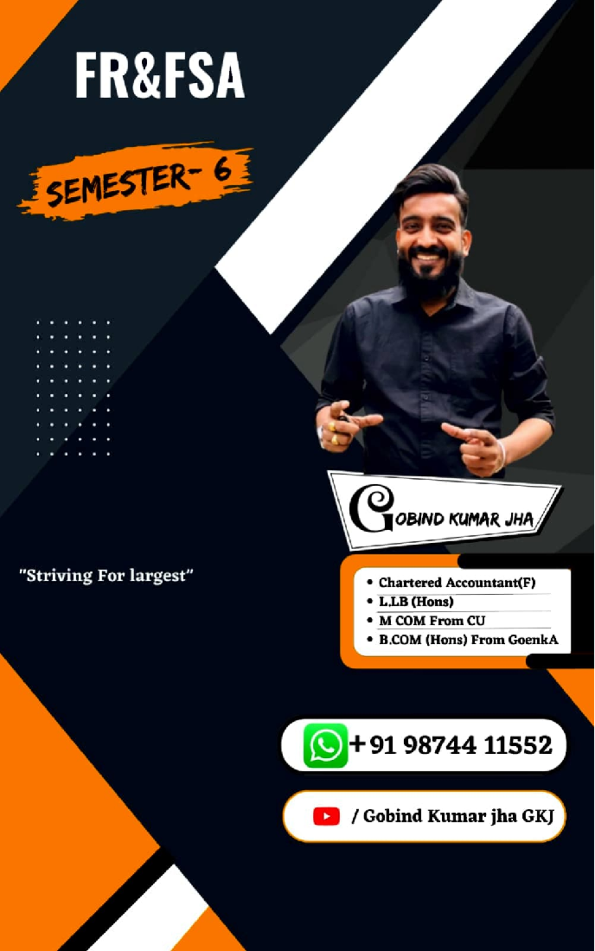 FR & FSA SEM 6 Cu sem 6 - FR&FSA SEMESTER- Q. jOBIND KUMAR JHA ...