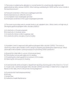 Heart Failure Practice Test - The nurse is caring for a client with ...