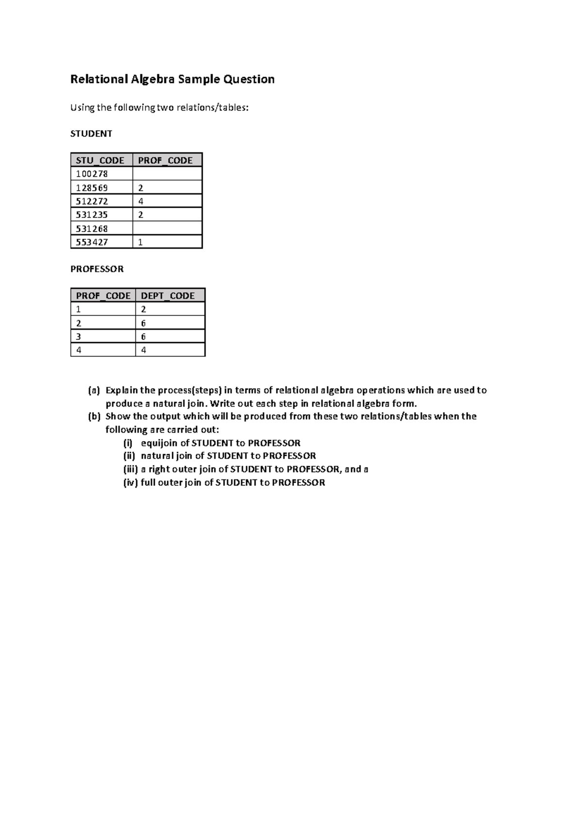 Exam 4 June 2018, questions - Warning: TT: undefined function: 32 ...