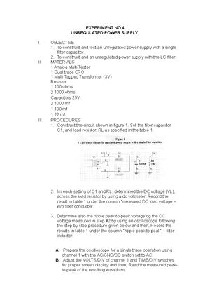 Experiment 3 - LAB REPORTS - EXPERIMENT 3 Inverting and Non-Inverting ...