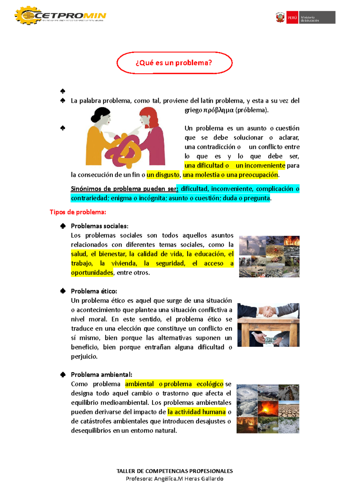 Problemática - Necesito desarrollorar examenes - ¿Qué es un problema ...