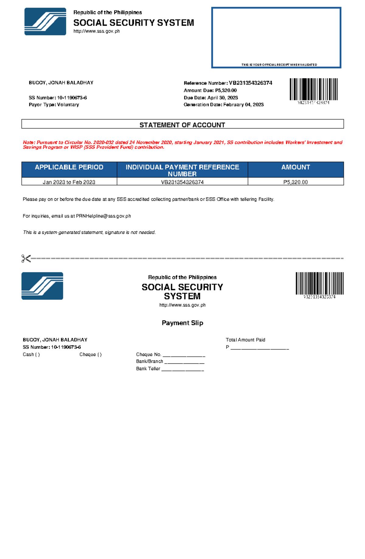 Test - Notes - Republic of the Philippines THIS IS YOUR OFFICIAL ...