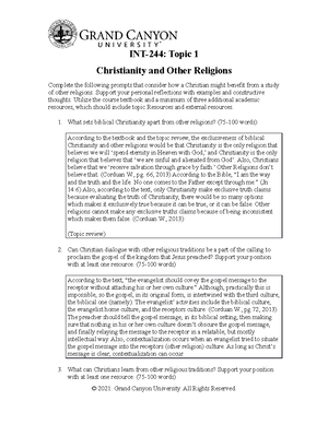 INT 244 RS T5Investigating Buddhism - Joshua M. Jeffcoat INT- 02/20/ Dr ...