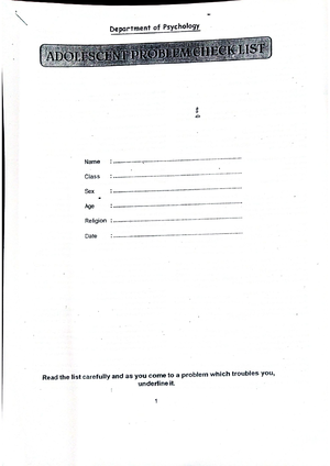 Stress Management Scale - Consumable Booklet of HPB S MS-KC ...