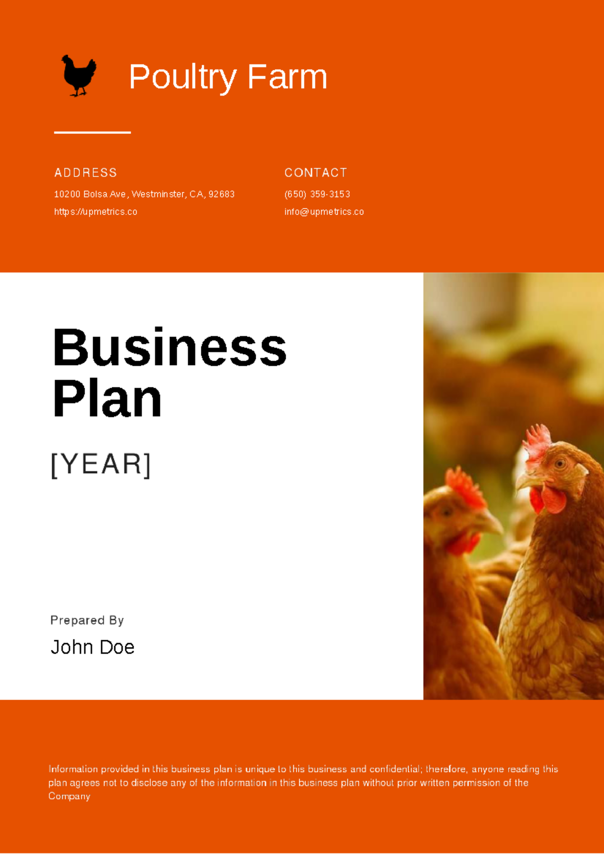 Poultry farming business plan example - Poultry Farm 10200 Bolsa Ave ...