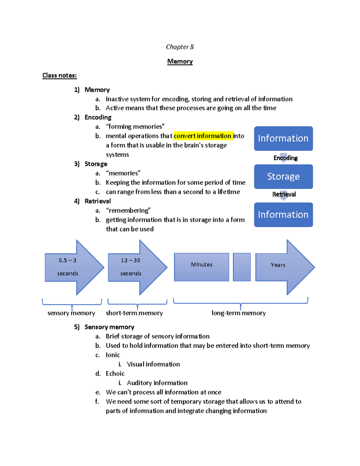 Memory Dr David Towers Warning Tt Undefined Function 32 Chapter 8 Memory Class Notes