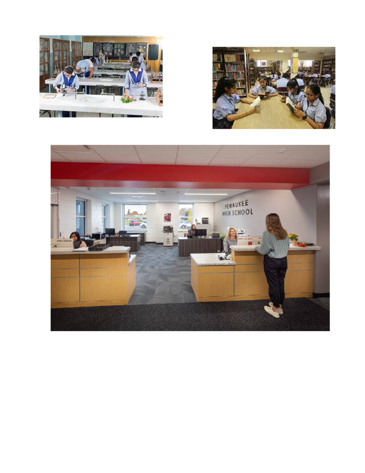 Examples - A school library is a designated space within a school that ...