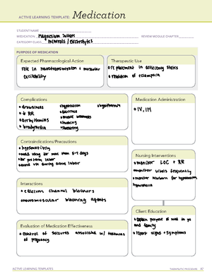 ATI Templates ~ OB - work - ACTIVE LEARNING TEMPLATES THERAPEUTIC ...
