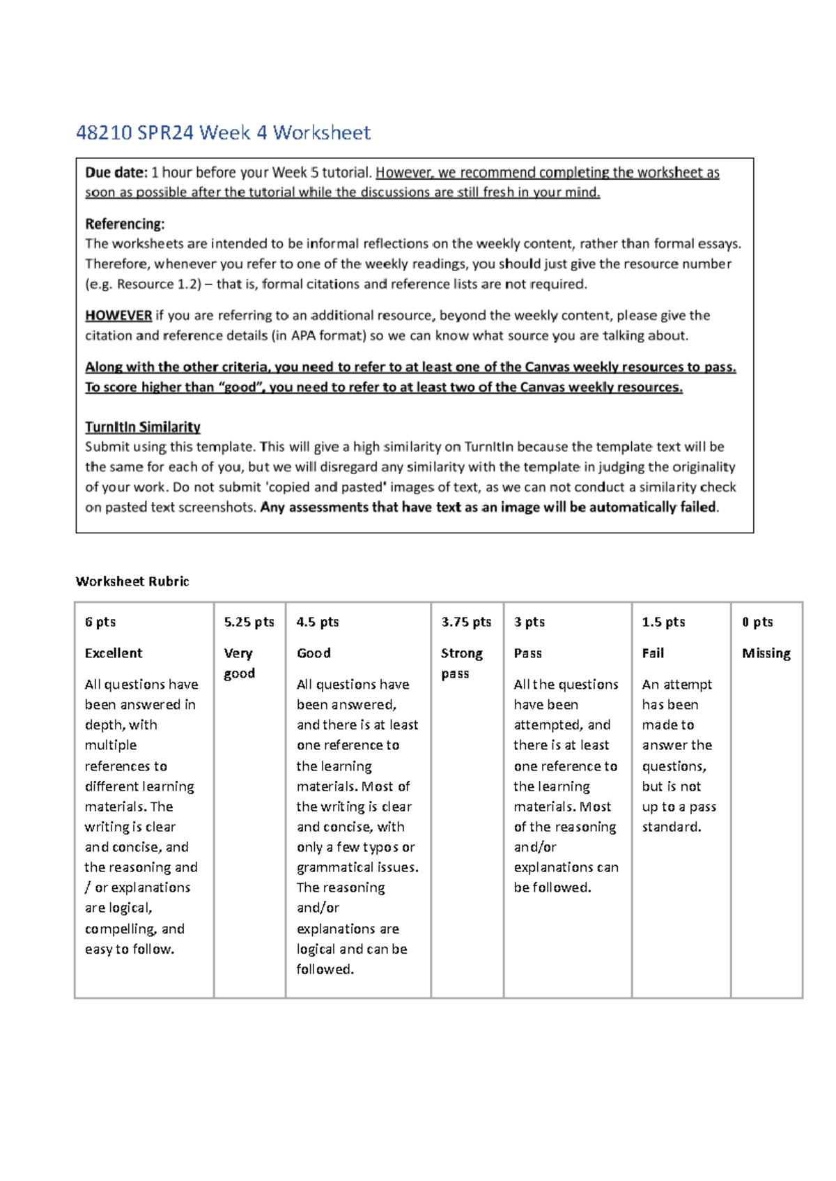 48210 SPR24 - Week 4 Worksheet - 48210 SPR24 Week 4 Worksheet Worksheet ...