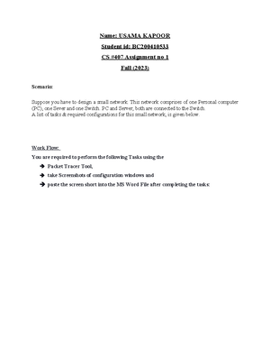 CS506 quiz 1 - CS506 (WEB DESIGN AND DEVELOPMENT) QUIZ NO. In the ...