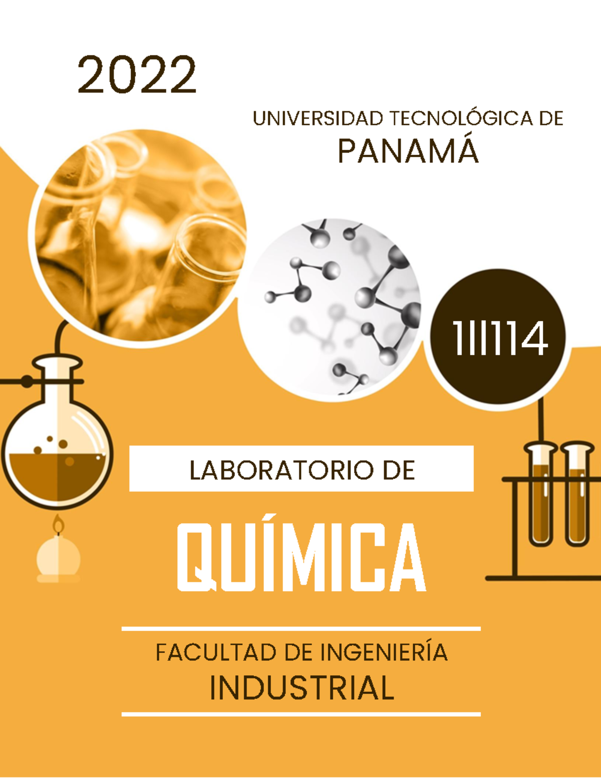 Laboratorio de química #5 (1ll114) - QUÕMICA FACULTAD DE INGENIERÕA INDUSTRIAL 2022 LABORATORIO ...