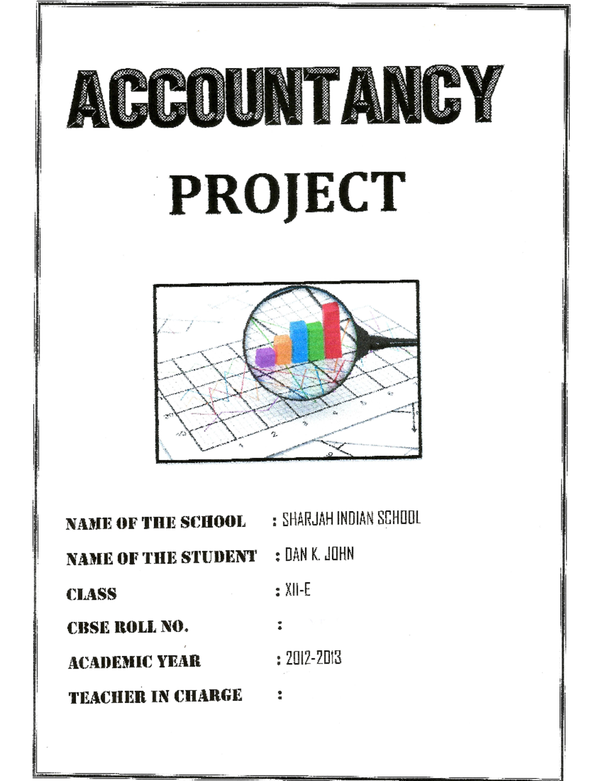 Accountancyproject 2013 ratios-130627055627-phpapp 01 - Studocu