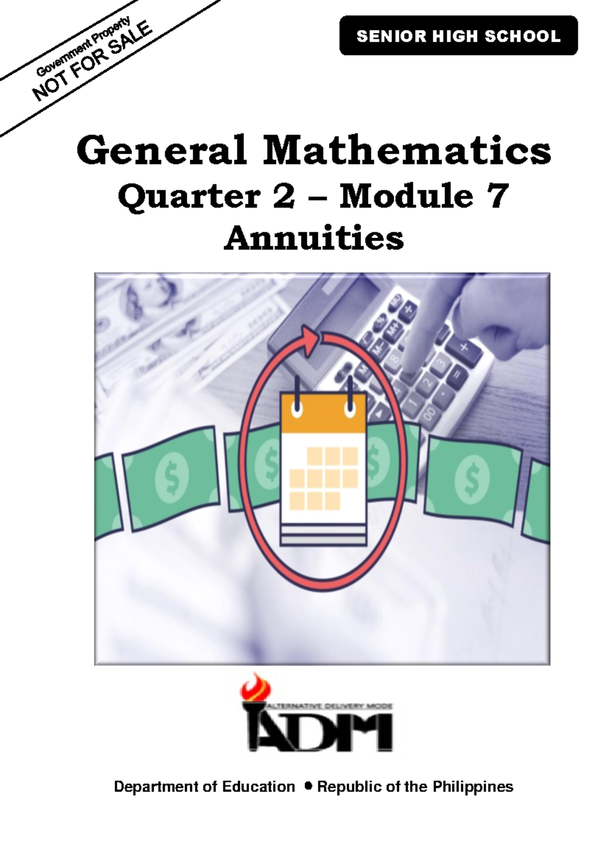 490537664 Gen Math G 11 Q2 Mod7 Annuities Version 2 - General ...