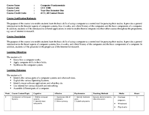 Introduction to computer application Revision Question - Introduction ...