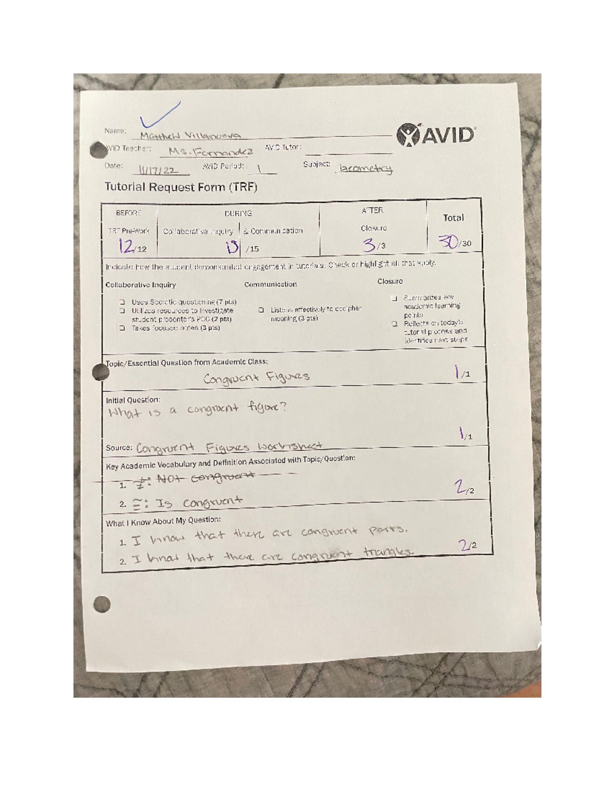 AVID Notes (53) - Studocu