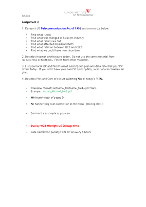 Homework 2 2023 FALL - Question 1 Analysis of the IP datagram: First ...