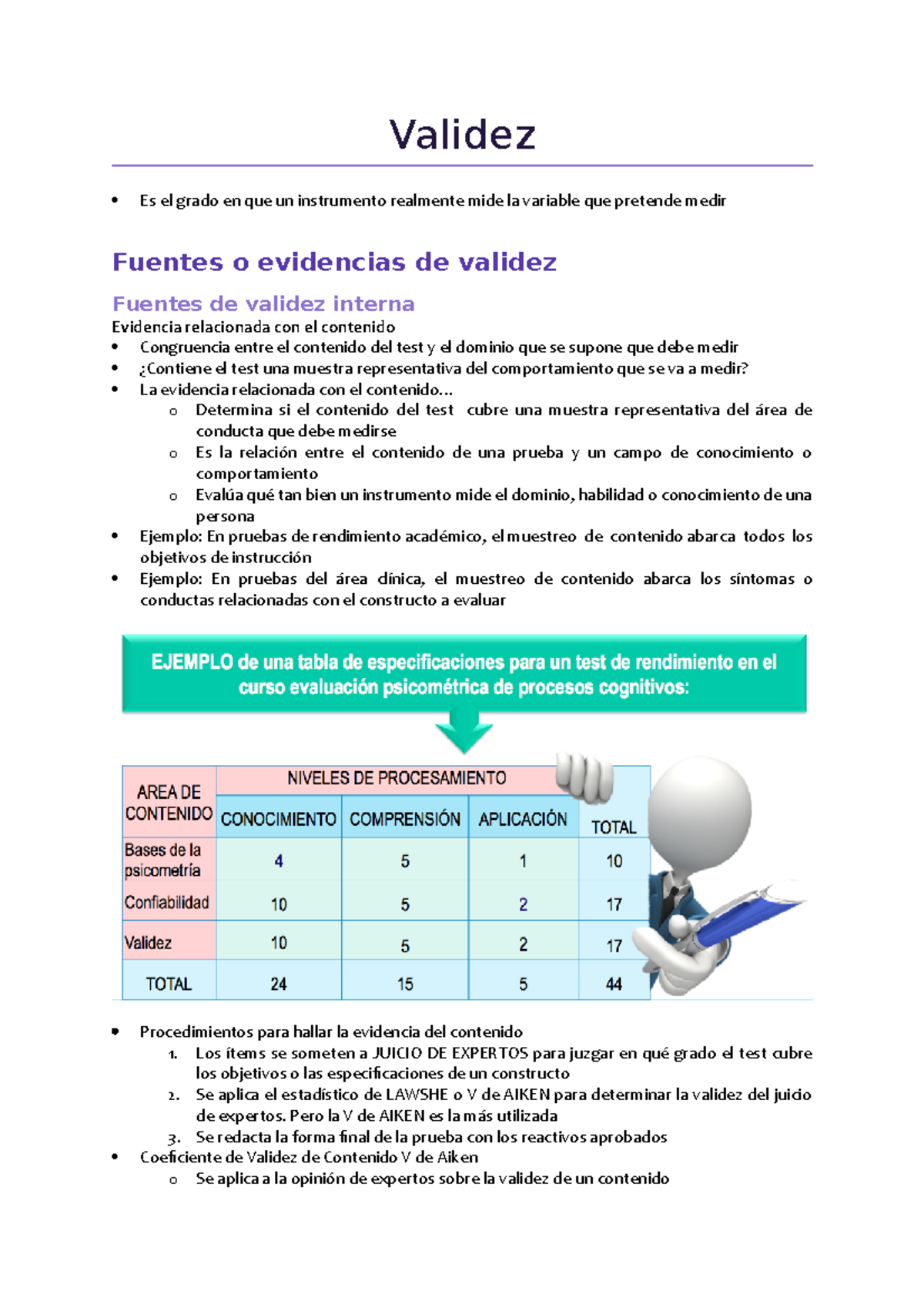 7 - Validez - Apuntes 7 - Validez Es el grado en que un instrumento ...