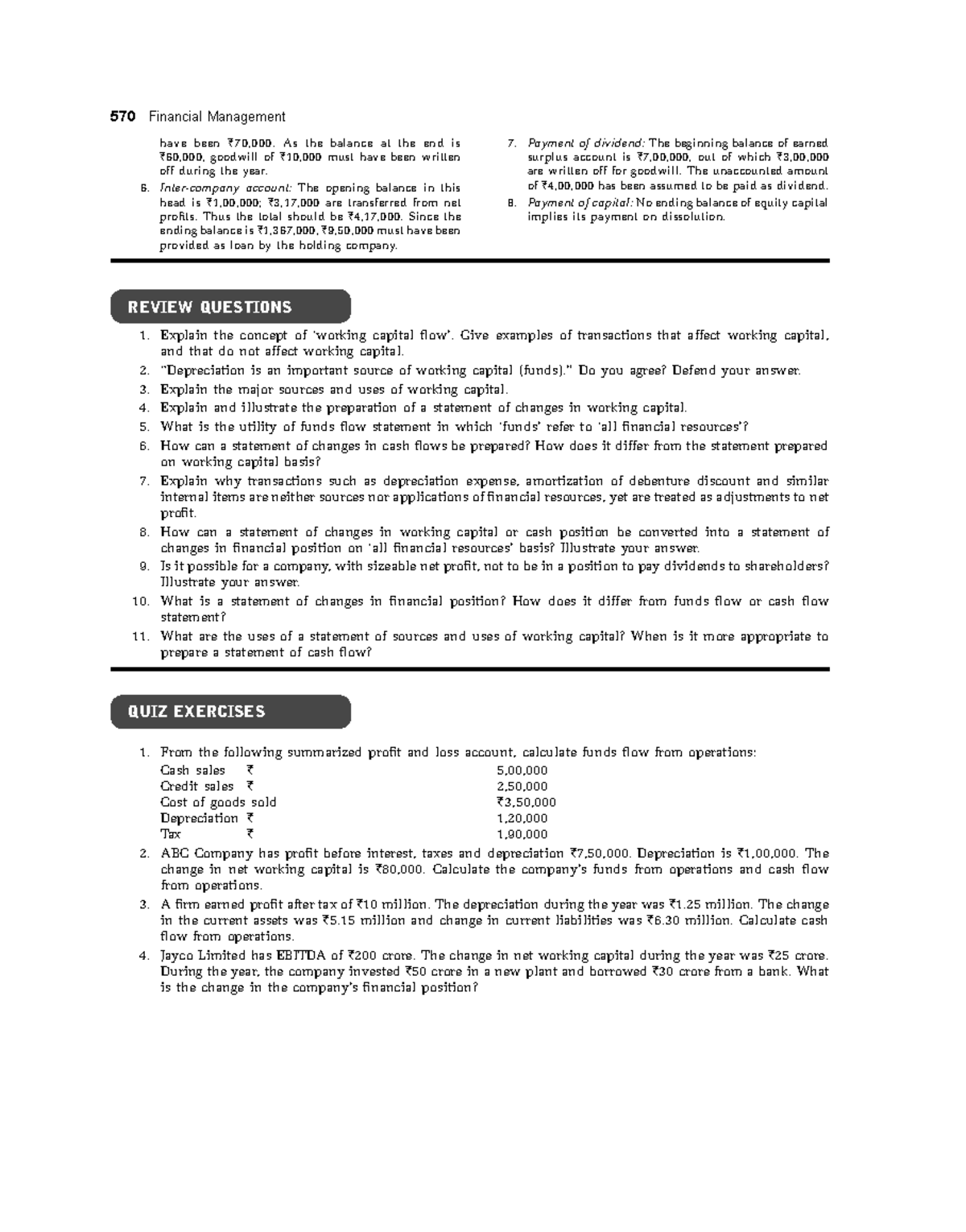 Financial-management-199 - 570 Financial Management Explain the concept ...